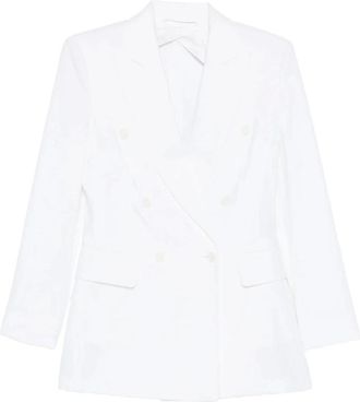 Max Mara Femme, Vestes, Blanc, Taille: 36 FR Pagella Blazer