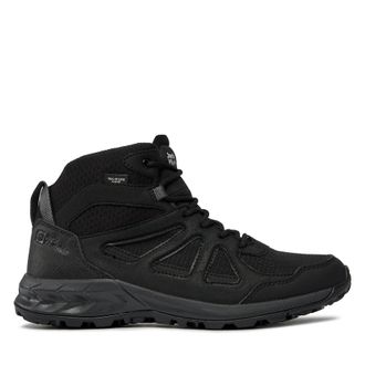 Jack Wolfskin Trekkingschuhe Jack Wolfskin Woodland 2 Texapore Mid M 4051261 Schwarz