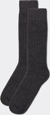 Calzedonia Kurze Socken Mit Wolle Und Mit Kaschmir Grau