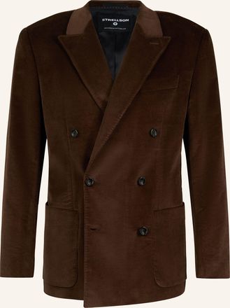 Strellson Anzugsakko Ashton Slim Fit Aus Cord braun
