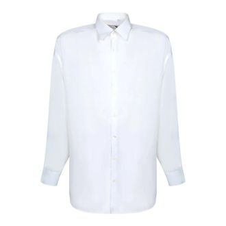 Costumein Wei&szlig;es Leinenhemd Casual Stil - - Shirts - Herren - Wei&szlig; - M
