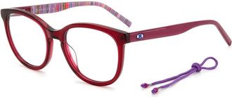 M Missoni Femme, Accessoires, Rouge, Taille: ONE Size Mmi-0116 Optical Frame