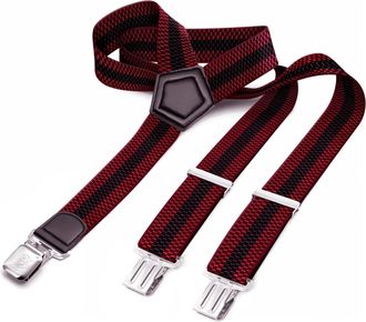 Glamexx24 Hosentr&auml;ger f&uuml;r Herren Breit 4 cm mit 3 Extra Starken Clips in Y-Form, Elastisch und L&auml;ngenverstellbar Hosentr&auml;ger f&uuml;r Frauen und M&auml;nner