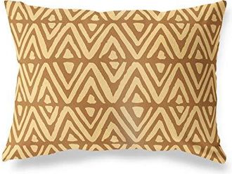 Bonamaison Le Jardin du Lin Kissen Zierkissenbezug Brauntöne Kissenbezug, Weich Bequem, Für Zuhause Autos Büro Sofa Wohnzimmer Couch Schlafzimmer Dekor, 35x50 Cm