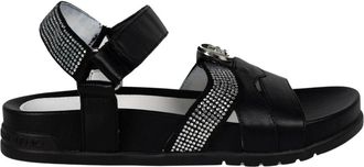 Liu Jo Clara 508 Sandales Plates - Femme - Chaussures - Noir - Taille: 35 EU
