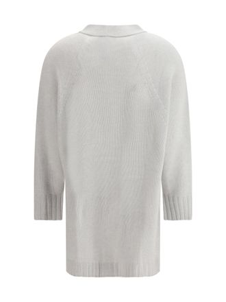 Fabiana Filippi Womens Cardigan Fine Knit With A V-Neckline Pioggia Sweater