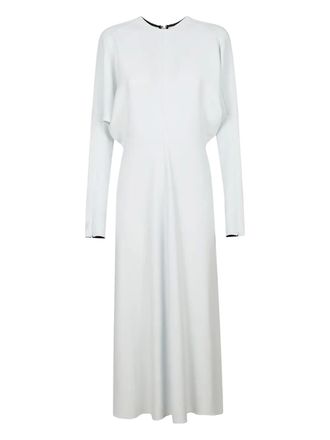 Victoria Beckham robe &agrave; manches longues - Blanc