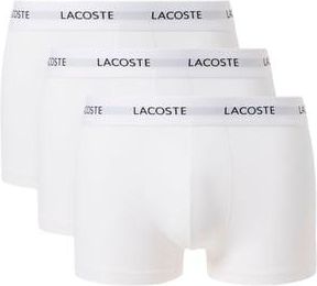 Lacoste Lot de trois boxers en coton m&eacute;lang&eacute;