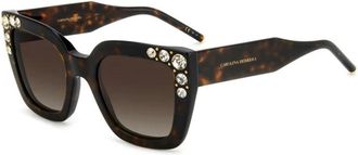 Carolina Herrera Femme, Accessoires, Brun, Taille: 52 MM Lunettes de soleil authentiques avec service haut de gamme