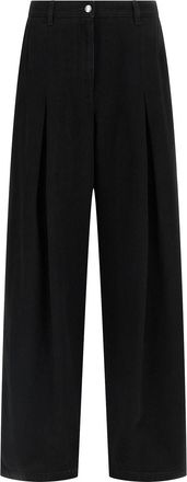 Dolce & Gabbana Straight Leg Jeans - Schwarz