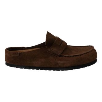Birkenstock Homme, Chaussures, Brun, Taille: 44 EU Naples Wrapped Narrow Fit