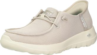 Skechers Damen Slip-ins Go Walk Joy Moc Toe Freizeitschuh Sneaker, Taupe, 36.5 EU