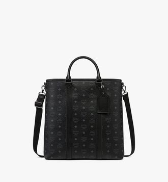 MCM Aren Tragetasche in Visetos BLACK VISETOS