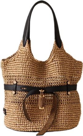 Borbonese Femme, Sacs, Beige, Taille: ONE Size Tote Bag