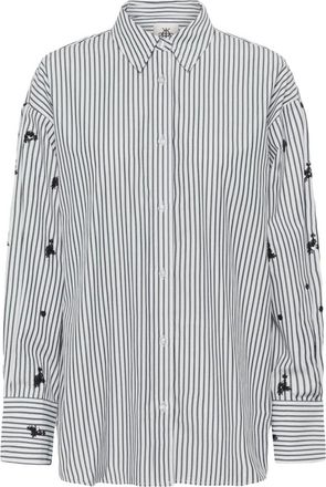 Karen by Simonsen Femme, Blouses et Chemises, Vert, Taille: 46 FR Chemise Ray&eacute;e