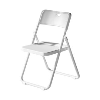 Generic Faltbarer Gartenstuhl mit Metallrahmen, tragbarer Klapphocker für drinnen und draußen, für Partys, Hochzeiten, Veranstaltungen, Büros - leichtes und s