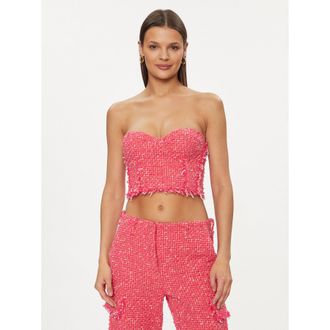 Patrizia Pepe Patrizia Pepe Top 8C0678/A376-F592 Rosa Regular Fit