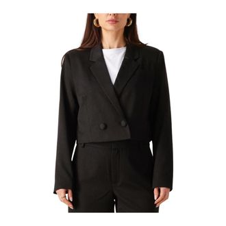 MY ESSENTIAL WARDROBE Reecemw Short Blazer - - Jackets - Damen - Schwarzk - L