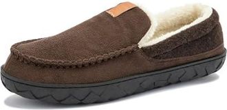 Generic NYSBH Chaussons dhiver pour homme Pantoufles tendance chaudes bottines en coton Pantoufles en feutre pour homme, caf&eacute;, 42 1/3 EU