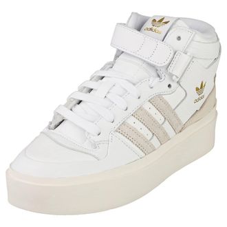 adidas Damen Forum Bonega Mid W Leichtathletik-Schuh, Mehrfarbig (Ftwbla Griorb Marcla), 36 EU