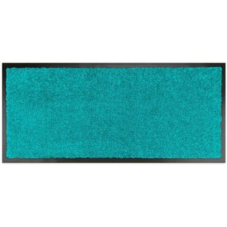 WohnDirect Fu&szlig;matten f&uuml;r Innen & Au&szlig;en T&Uuml;RMATTE - 1 St&uuml;ck 58x180 cm, Petrol