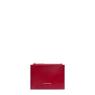 Piquadro Schlanke Geldb&ouml;rse mit Kartenf&auml;chern & RFID-Schutz - - Accessories - unisex - Rot - ONE SIZE