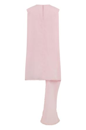 Jacquemus Asymmetric Cotton Dress - Pink