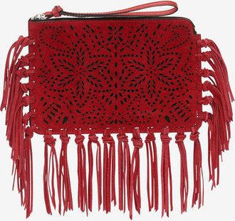 Isabel Marant Pochette Flat Pouch - Femme - Rouge - Isabel Marant