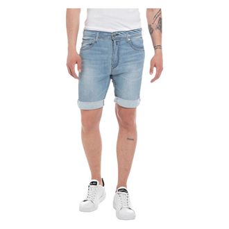 Replay Homme, Shorts, Bleu, Taille: W29 Denim Shorts