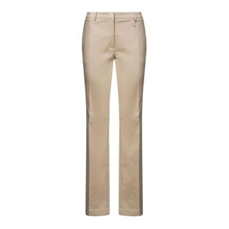 Guess Slim Fit Beige Hose - - Trousers - Damen - Beige - 3XL