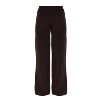 Max Mara Timore Wool Pantalons - Femme - Pantalons - Brun - Taille: 36 FR