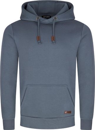 Riverso Hoodie Herren Regular Fit RIVJulian Kapuzenpullover Pullover Cross-Over-Kragen Blau 4XL, Größe:4XL, Farbe:Turpid Blue