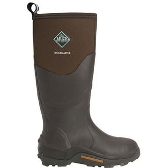 The Original Muck Boot Company Adult Muckmaster Waterproof Flex Foam Hi-Cut Boots Gold Brown M10/W11 US