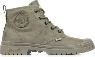 Palladium Pampa SP20 Hi Wax 74388-213-M, Unisex Sneakers, Brown, 37 EU