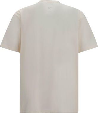 Yohji Yamamoto Gradient Stripes T-Shirt - White