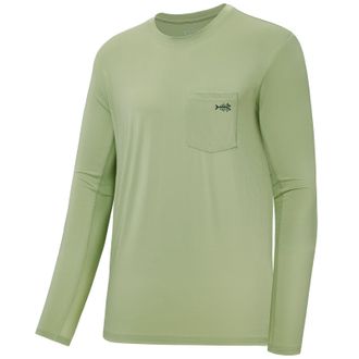 Bassdash Herren UPF 50+ Performance Langarm T-Shirt UV-Sonnenschutz Angeln Wandern Sport Shirts