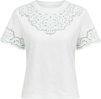Twinset Femme, Tops, Blanc, Taille: 40 FR T-Shirt