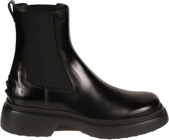 Tod's Tods Stiefel - Chelsea Ankle Boots Black - Gr. 37,5 (EU) - in Schwarz - f&uuml;r Damen