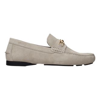 Versace Wildledermokassins - - Shoes - Herren - Grau - 46 EU