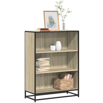vidaXL Vidaxl - Bücherschrank Sonoma-Eiche 80,5x35x107,5 cm Holzwerkstoff