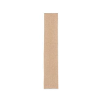 Dries Van Noten Homme, Accessoires, Beige, Taille: ONE Size &Eacute;charpe en maille c&ocirc;tel&eacute;e