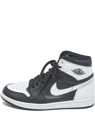 Nike Jordan baskets montantes &agrave; lacets - Noir