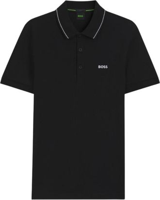 HUGO BOSS Homme, Tops, Noir, Taille: 2XL Paule 4 Polo