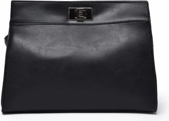 Ermanno Scervino Femme, Sacs, Noir, Taille: ONE Size Hobo Tina