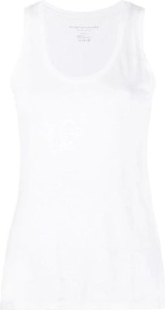 Majestic Filatures Femme, Tops, Blanc, Taille: 40 FR T-shirt