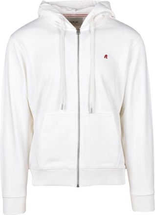 Replay Homme, Sweatshirts et sweats &agrave; capuche, Blanc, Taille: S Sweat &agrave; capuche zipp&eacute;