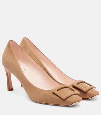 Roger Vivier Pumps Trompette 70 aus Veloursleder