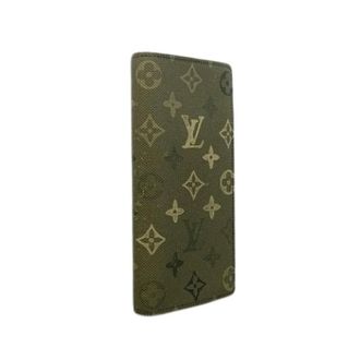 Louis Vuitton Portefeuille long Pre-owned (bi-fold) - Homme - Pre-owned - Vert - Taille: ONE Size