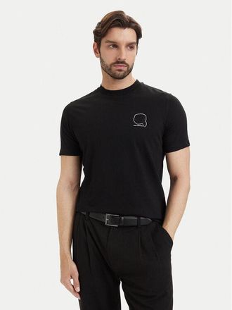 Karl Lagerfeld T-Shirt 755026 563224 Schwarz Regular Fit