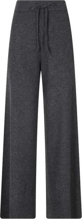 Max Mara Pantalon Sport Camal Ancho - Femme - Pantalons - Gris - Taille: 42 FR